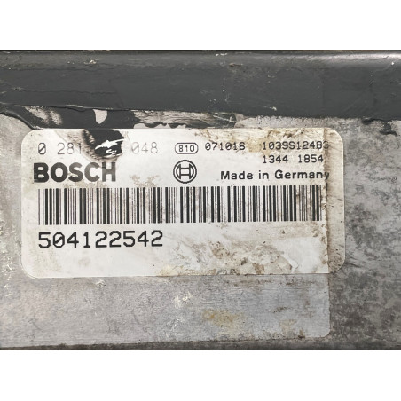 ENGINE ECU BOSCH EDC7UC31-12.10 0281020048 IVECO 504122542