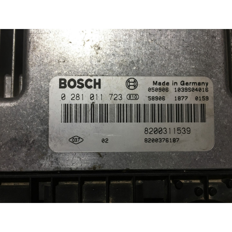 ECU BOSCH EDC15C13-6.1 0281011723 RENAULT ESPACE IV 1.9 DCI 120CV ...