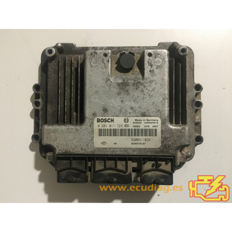 ECU BOSCH EDC15C13-6.1 0281011723 RENAULT LAGUNA II 1.9 DCI 120CV ...