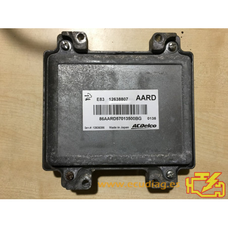 ENGINE ECU ACDELCO HITACHI E83 OPEL ASTRA IV (J) 1.6i 85KW 115HP A16XER ...