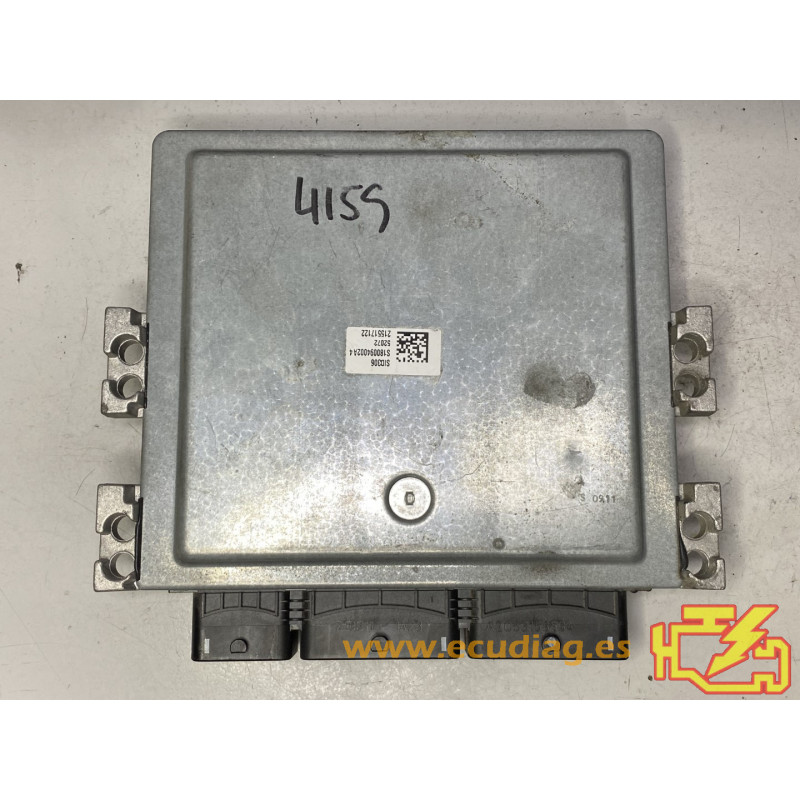 ECU CONTINENTAL SID306 S180095105A DACIA DUSTER I 1.5 DCI 110CV ...
