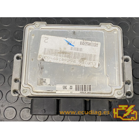 ECU BOSCH MED17.4 0261201602 PEUGEOT 207 I 1.6i GTI 175CV 9664416980 SW 1037518902 9678921880 ...