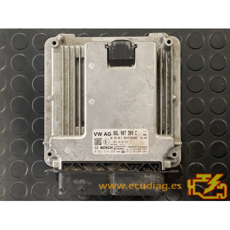 ECU MOTOR BOSCH MG1CS001 0261S16269 VAG 06L907309C / SW 8W0907115P 0004 ...