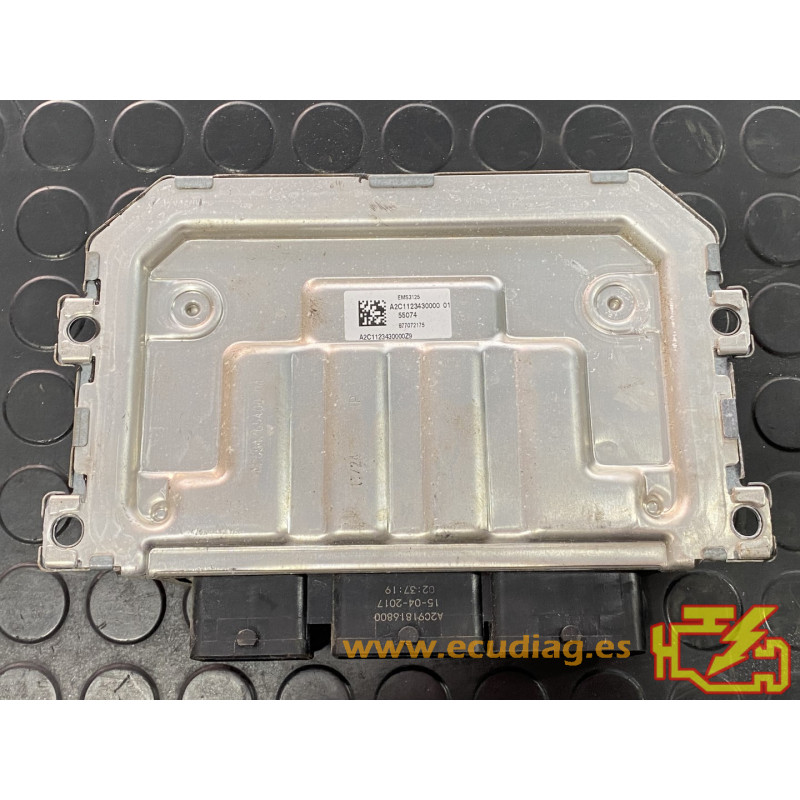 ENGINE ECU CONTINENTAL EMS3125 A2C1220270301 NISSAN MICRA V (K14) 0.9i ...
