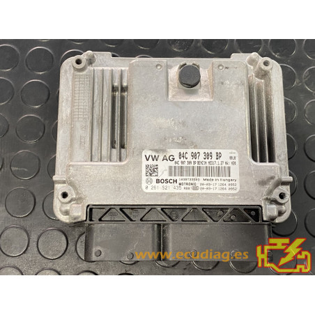 ECU BOSCH MED17.1.27 0261S21435 VOLKSWAGEN T-CROSS I (C1) 1.0 TSI 70KW ...