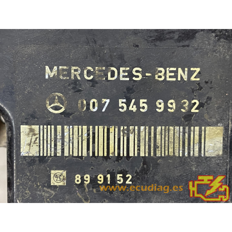 GLOW PLUGS RELAY 899152 MERCEDES 0075459932