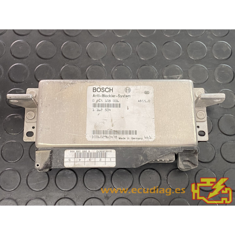 ECU FRENOS ABS BOSCH 0265108006 BMW E34 1162504