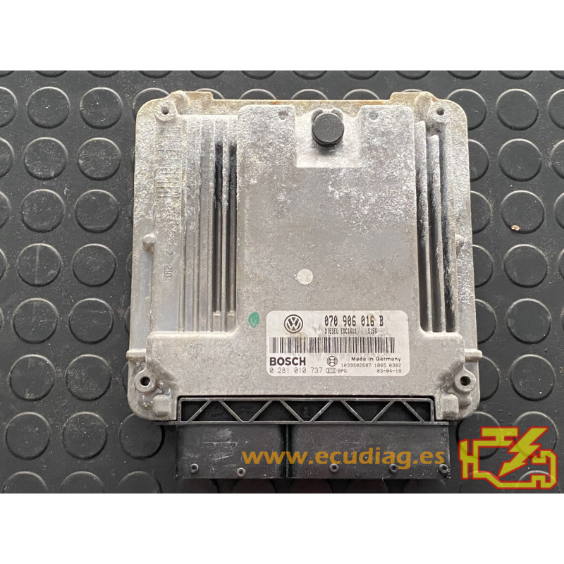 ECU MOTOR BOSCH EDC15V-5.36 0281001846 VAG 038906018BM