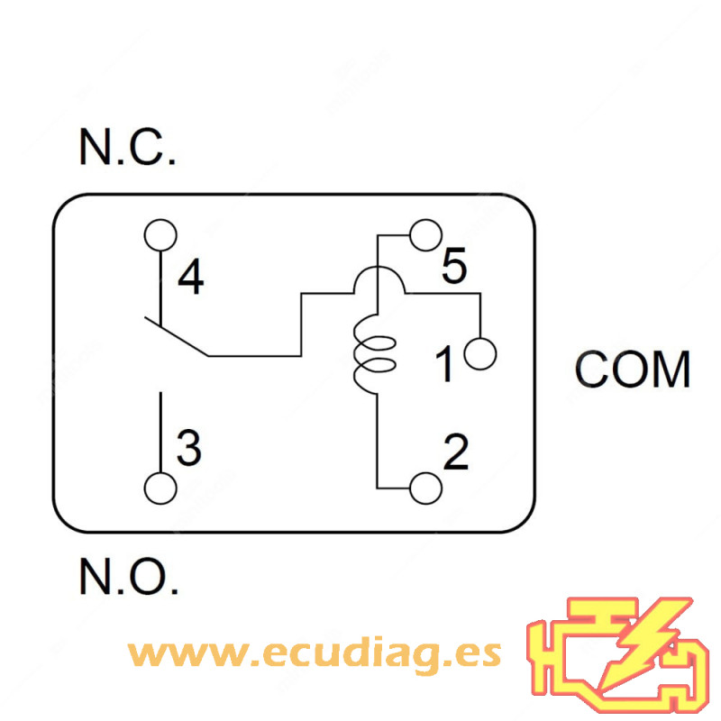 RELAY FUJITSU P1CN012W1 - NEW