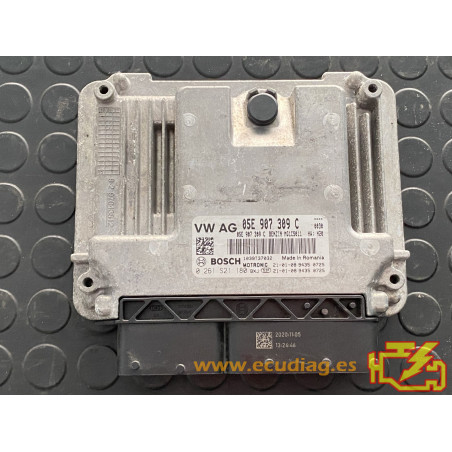 ECU BOSCH MG1CS011 0261S21180 AUDI Q3 II (F3) 1.5 TFSI EH 110KW 150HP ...