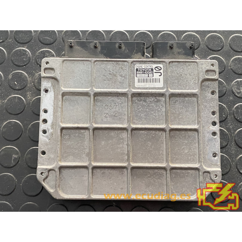 ENGINE ECU MOTOR FUJITSU 212000-5072 TOYOTA RAV4 2.2 D4D 89661-42G62 J0