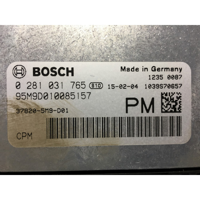 ECU MOTOR BOSCH EDC17C58 0281031507 HONDA CIVIC 1.6 DTEC 88KW 120CV ...