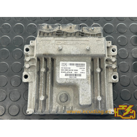 ECU MOTOR DELPHI DCM3.5 28381996 PSA HW 9666912580 9806127380