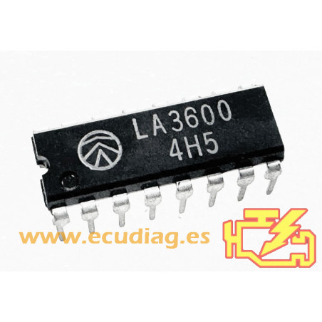 INTEGRATED SANYO LA3600 (5 BAND GRAPHIC EQUALIZER)