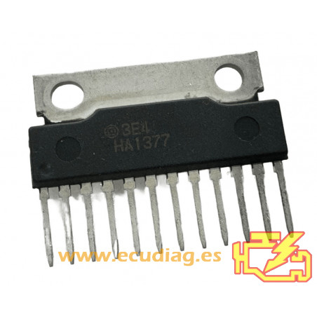 INTEGRATED HITACHI HA1377 (AUDIO AMPLIFIER)