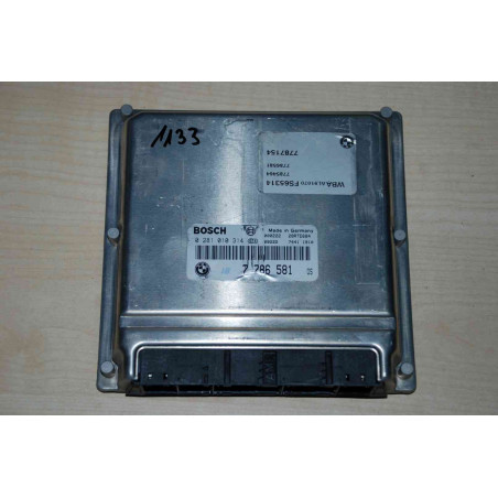 ENGINE ECU BOSCH EDC15C4-8.30 0281010314 BMW 7786581