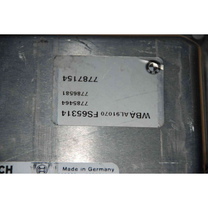 ENGINE ECU BOSCH EDC15C4-8.30 0281010314 BMW 7786581
