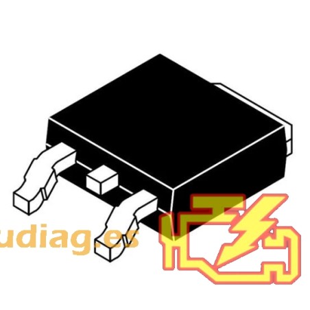 IGBT TRANSISTOR FAIRCHILD / ONSEMI ISL9V3040D3ST / V3040D (TO-252)