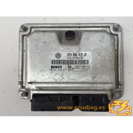 ECU BOSCH EDC15VM+2.V1 0281010679 VW TRANSPORTER IV 2.5 TDI 65KW 88CV ...
