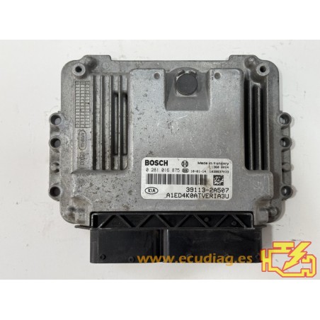 ECU BOSCH EDC17C08-5.23 0281016875 KIA CEED I 1.6 CRDI 84KW 115HP D4FB ...