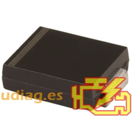 DIODO UNIDIRECCIONAL SUPRESOR DE VOLTAJE TRANSITORIO ON / FAIRCHILD SMCJ26CA GFE 1500W (DO-214AB)