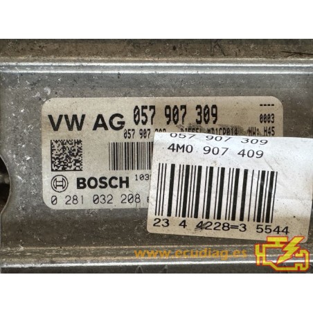 BOSCH MD1CP014 0281032208 AUDI Q7 II (4M) 4.0 TDI 320KW 435HP V8 CZAC ...