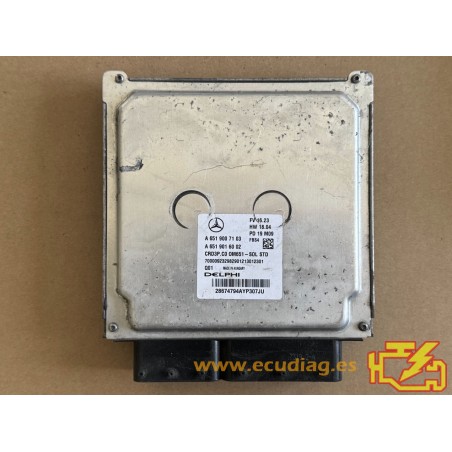 ECU DELPHI CRD3P.C0 28674794 MERCEDES W910 SPRINTER III 2.2 CDI 105KW ...