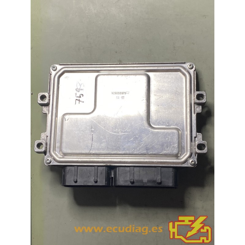 ECU CONTINENTAL V56.12 A3C0177940001 PEUGEOT 208 1.2i PURETECH 75 55KW ...