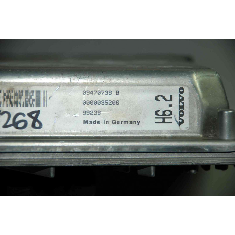 ENGINE ECU BOSCH ME7.0 0261206272 VOLVO 09470738B