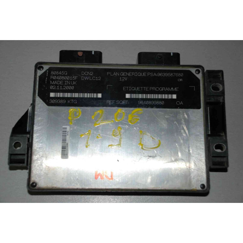 ENGINE ECU LUCAS DCN2 R04080015F PSA 9639587680