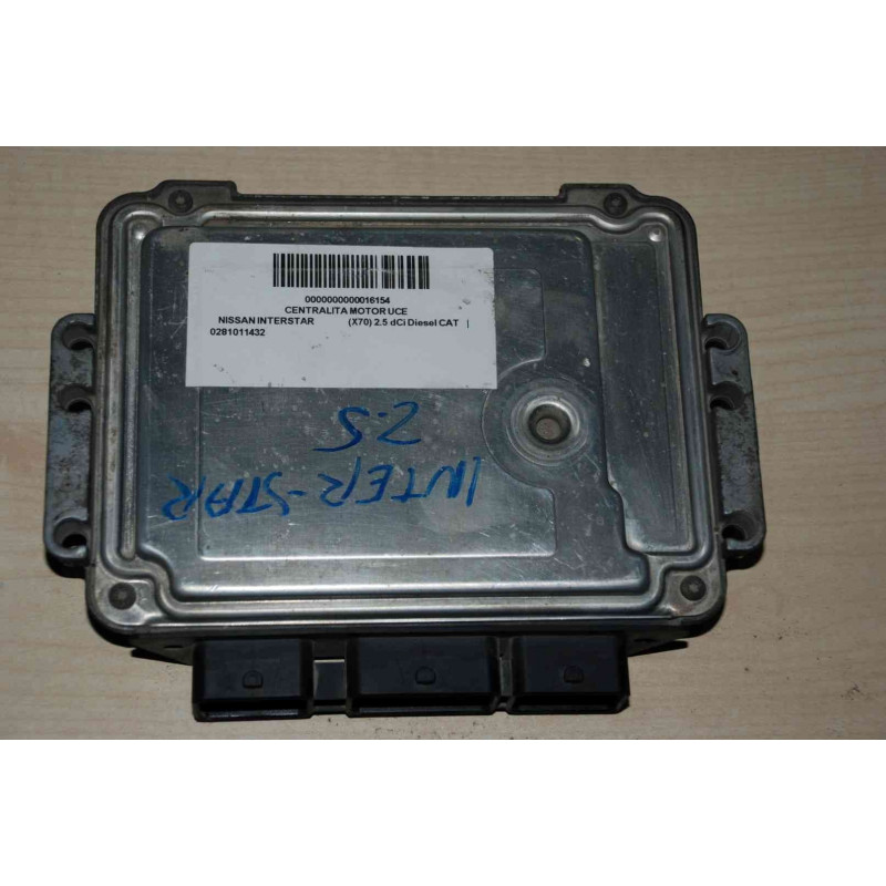 ECU MOTOR BOSCH EDC15C13-6.2 0281011432 RENAULT NISSAN 8200311550 ...