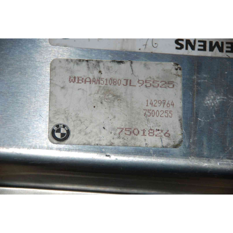 ENGINE ECU SIEMENS MS42 5WK9037 BMW 7500255