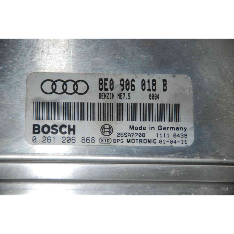 ENGINE ECU BOSCH ME7.5 0261206868 VAG 8E0906018B