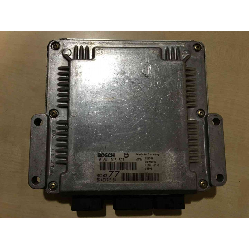 ECU BOSCH EDC15C2-11.1 0281010627 PEUGEOT 406 I 2.0 HDI 81KW 110HP RHZ ...