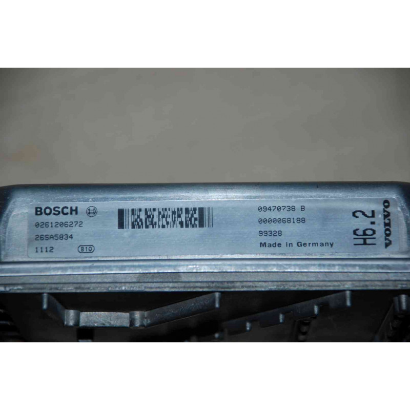 ENGINE ECU BOSCH ME7.0 0261206272 VOLVO 09470738B