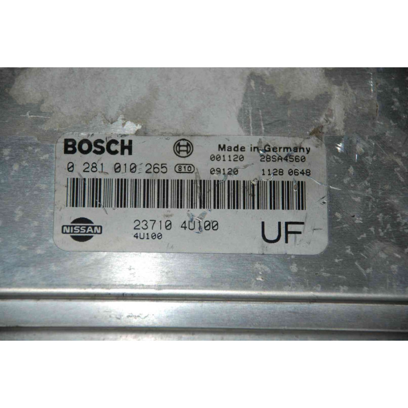 ENGINE ECU BOSCH EDC15M+1-5.3 0281010265 NISSAN 237104U100