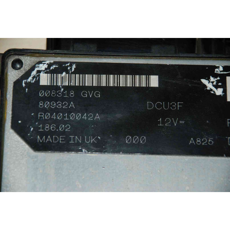 ENGINE ECU LUCAS DCU3F R04010042A FIAT 73501453