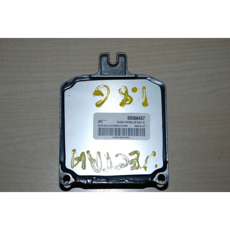 ECU MOTOR DELPHI DELCO HSFI-C OPEL 09366457 - CON PIN CODE