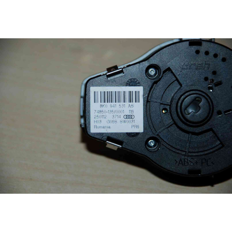 LIGHTS CONTROLS MODULE PREH 74850-135/0001 VAG 8K0941531AS