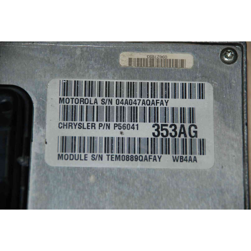ENGINE ECU MOTOROLA JEEP P56041353AG