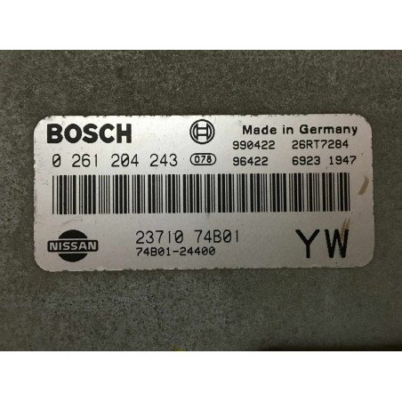 ENGINE ECU BOSCH M1.9.5 0261204243 NISSAN 2371074B01