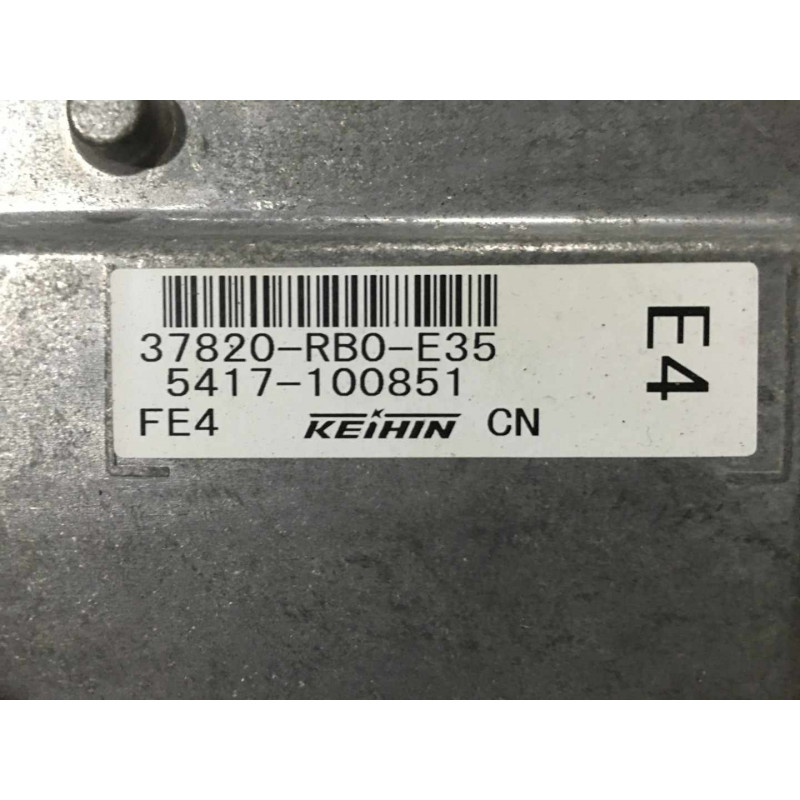 ECU MOTOR KEIHIN 5417-100851 HONDA 37820-RB0-E35